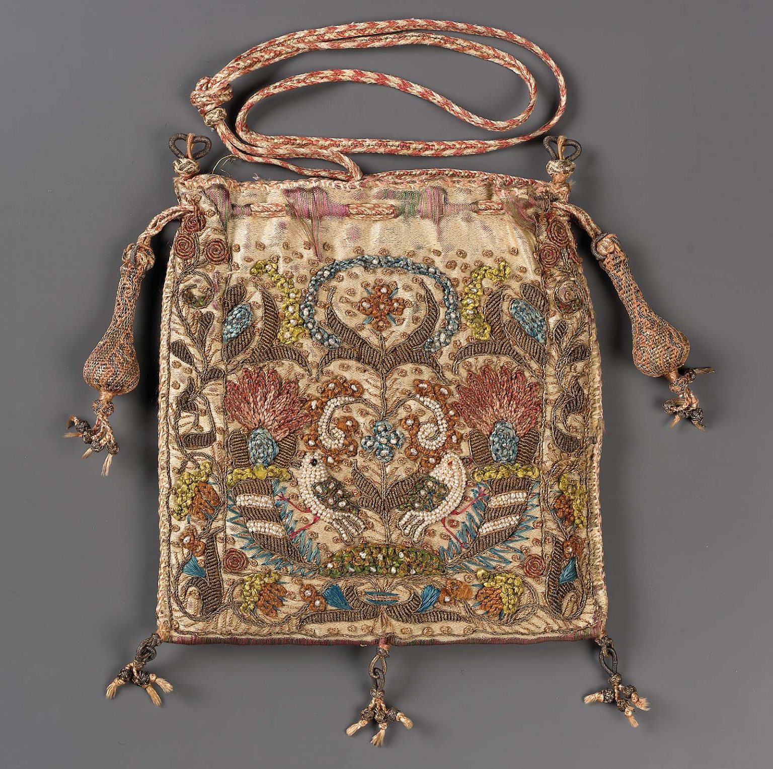 17th Century: Game Bag - Medieval Beads